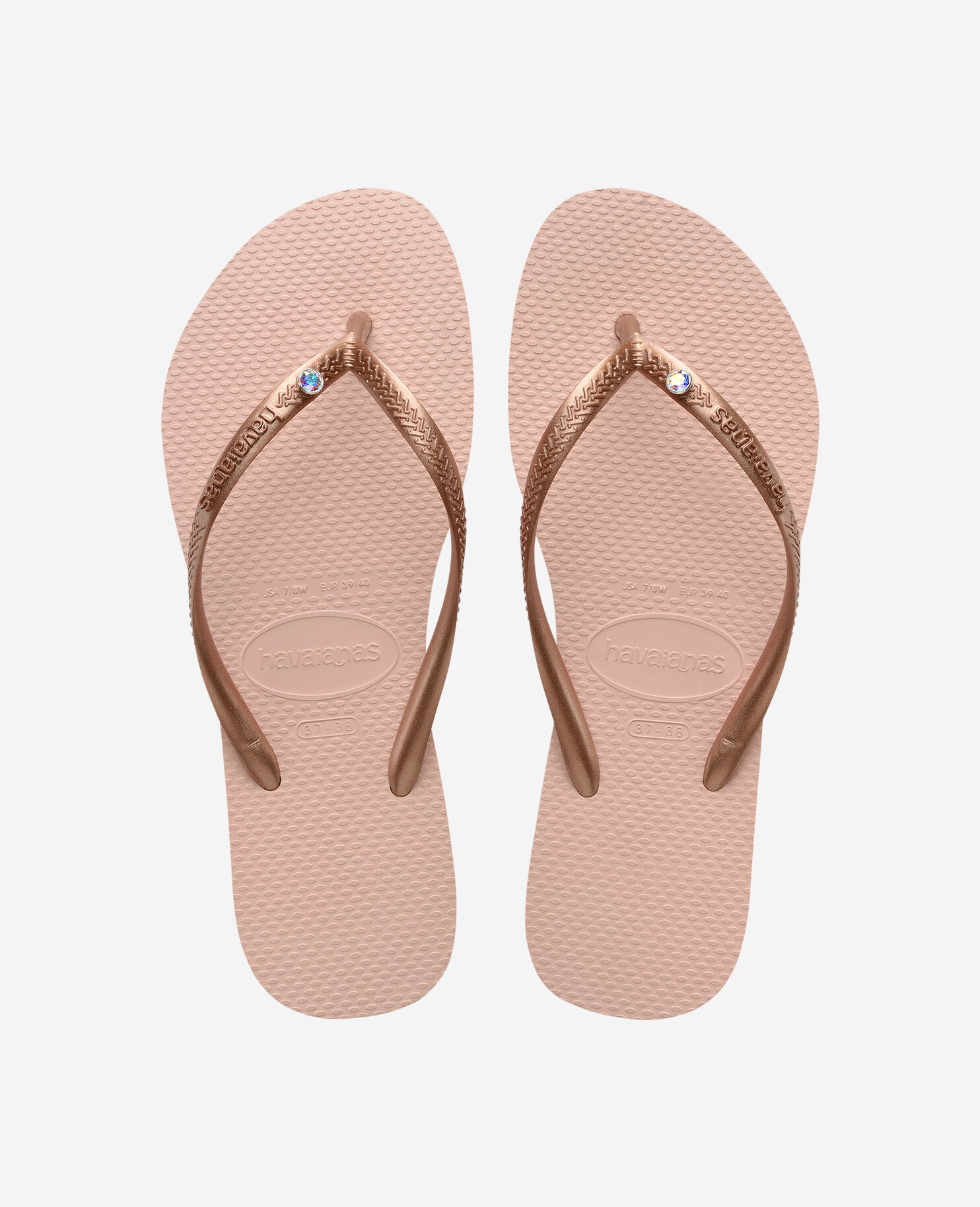 Crystal flip flops store